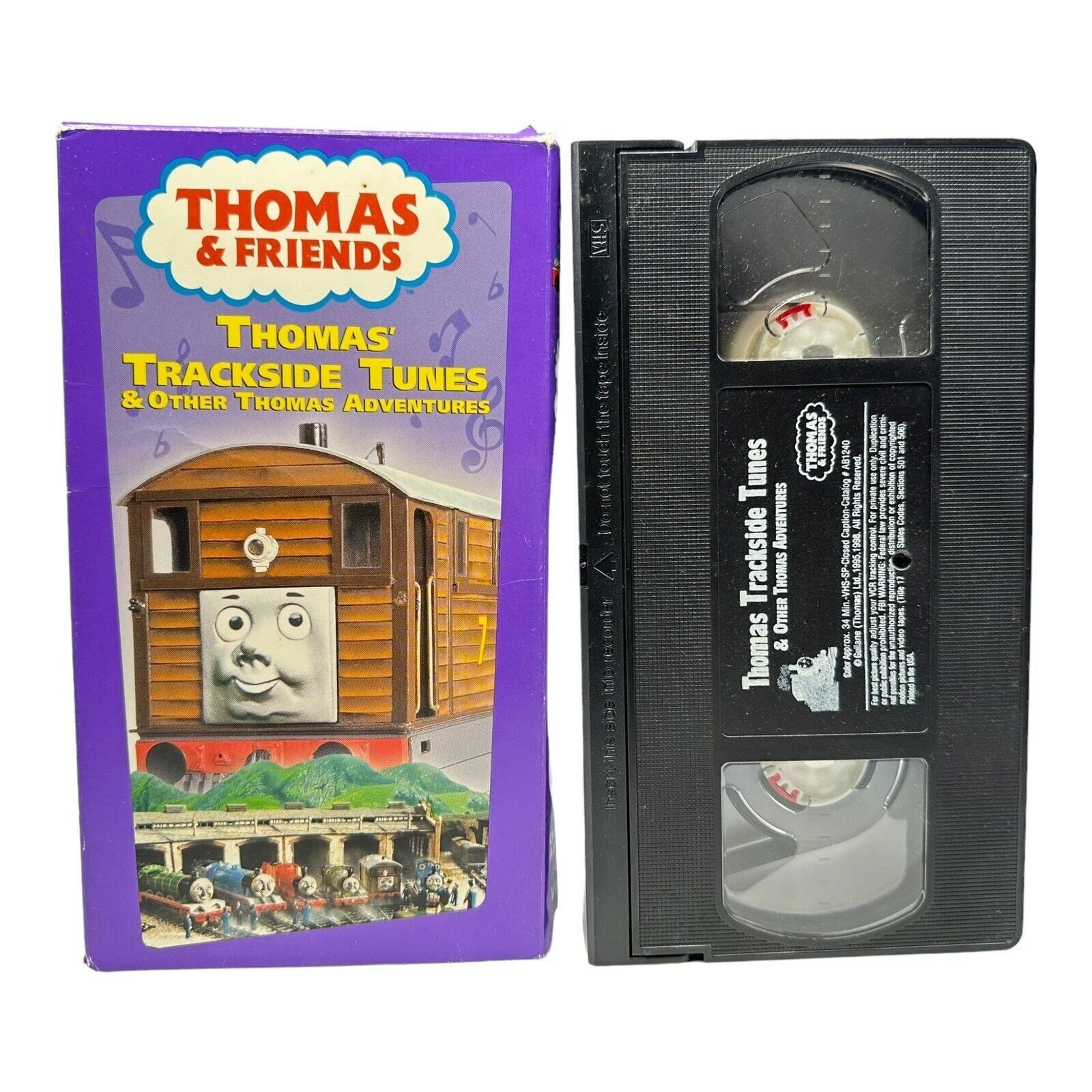 Thomas the Tank Engine & Friends Thomas Trackside Tunes VHS Tape 2001 ...