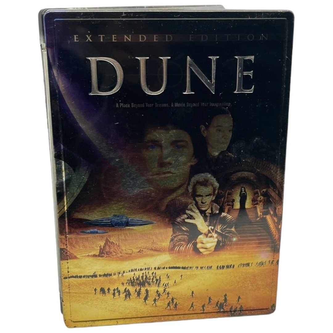 Dune Steelbook 2 Sided DVD 1984 Theatrical & Extended Version edition W ...