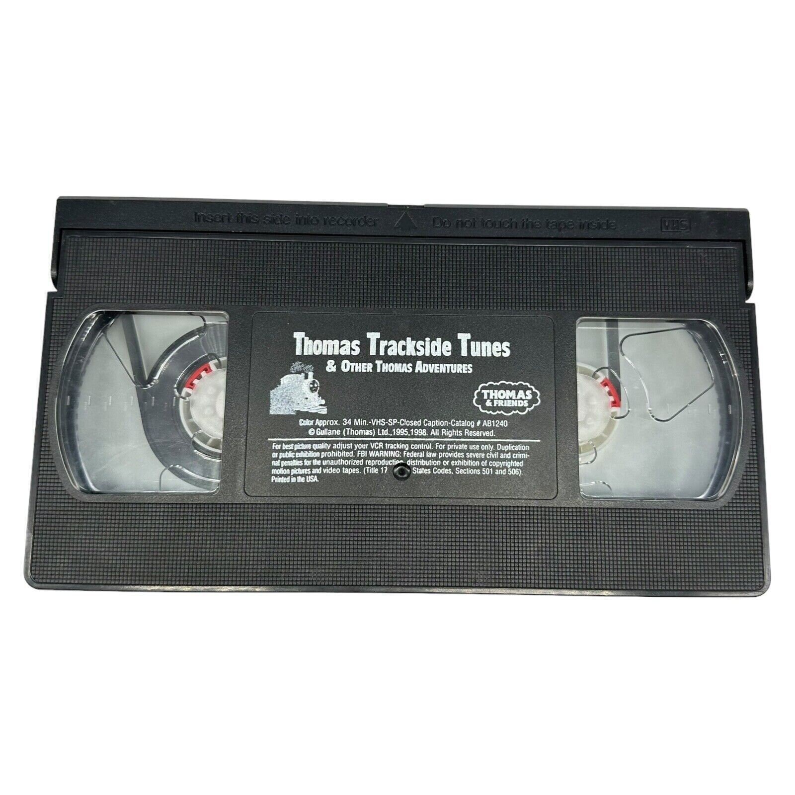 Thomas the Tank Engine & Friends Thomas Trackside Tunes VHS Tape 2001 ...