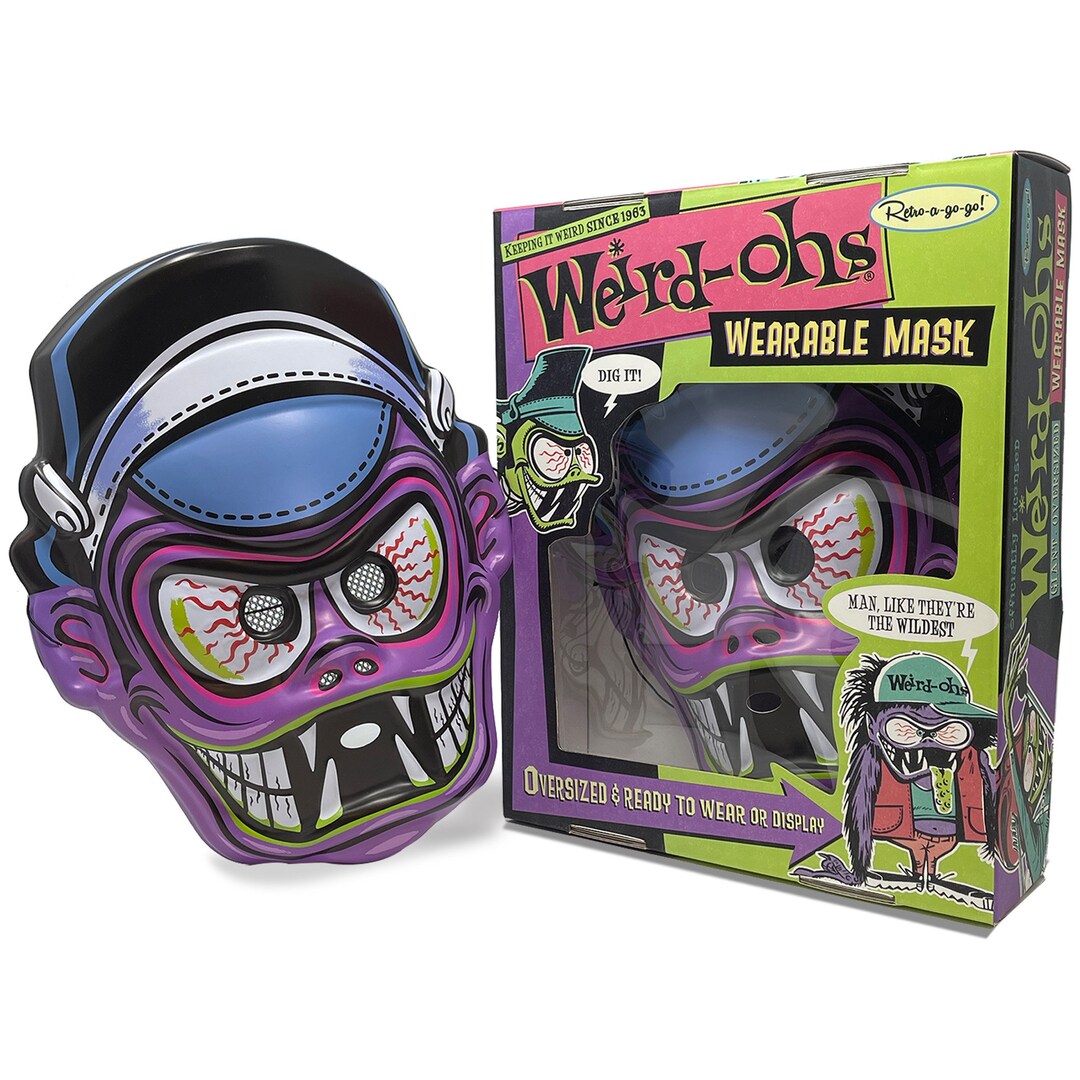 Weird-ohs Davey Wearable Mask Purple - Etsy