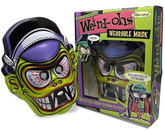 Mean Green Mask - Etsy