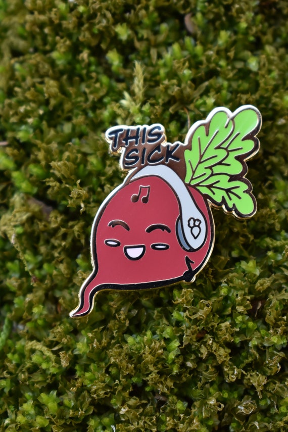 Funny Food Pin this SICK Beet Pun Cute Food Hard - Etsy