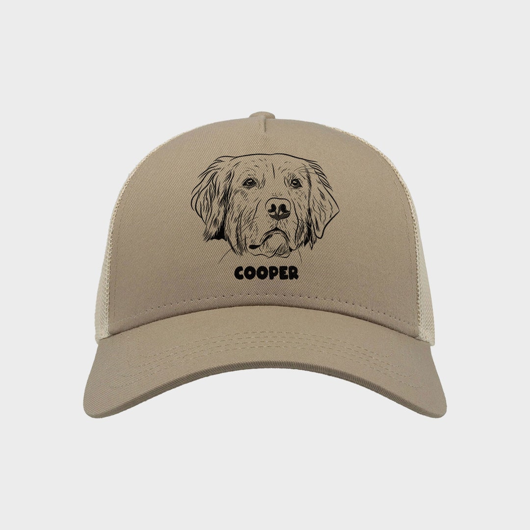 Custom Animal Cap Design | Pet Portrait Custom Cap | Custom Pet Cap ...