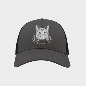 Custom Animal Cap Design | Pet Portrait Custom Cap | Custom Pet Cap ...