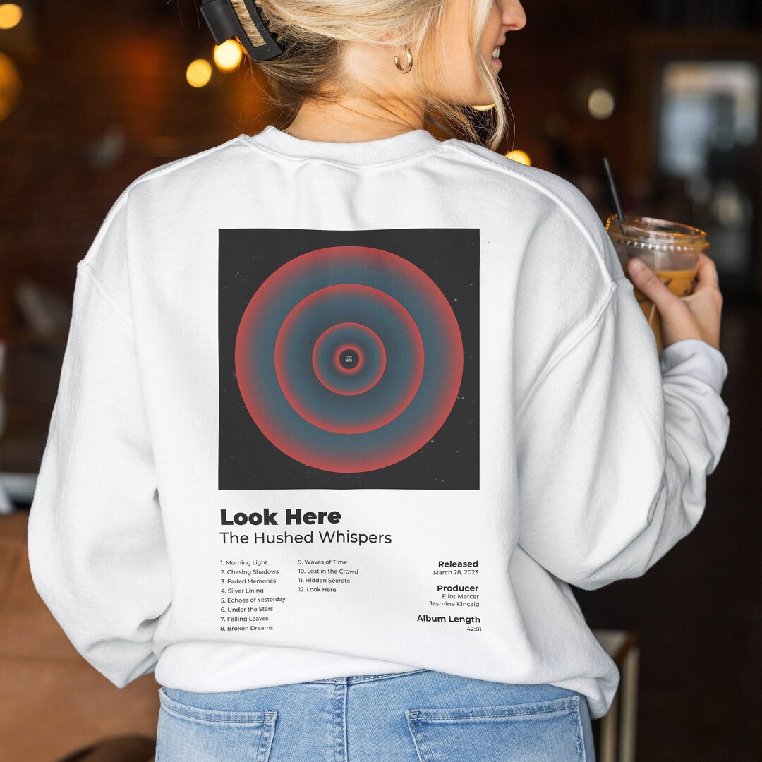 Custom Album Art Hoodie: Personalized Music Gift - Etsy
