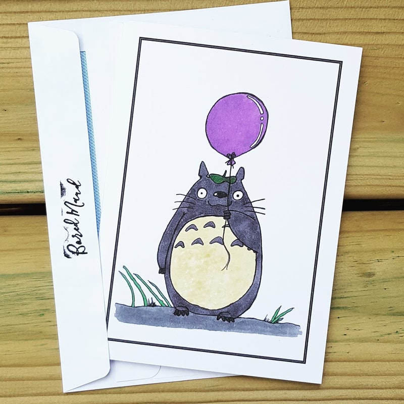 Totoro Card - Etsy UK