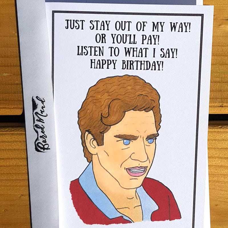 Gilmore Birthday Card - Etsy UK