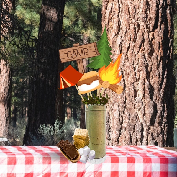 Hiking Centerpiece - Etsy