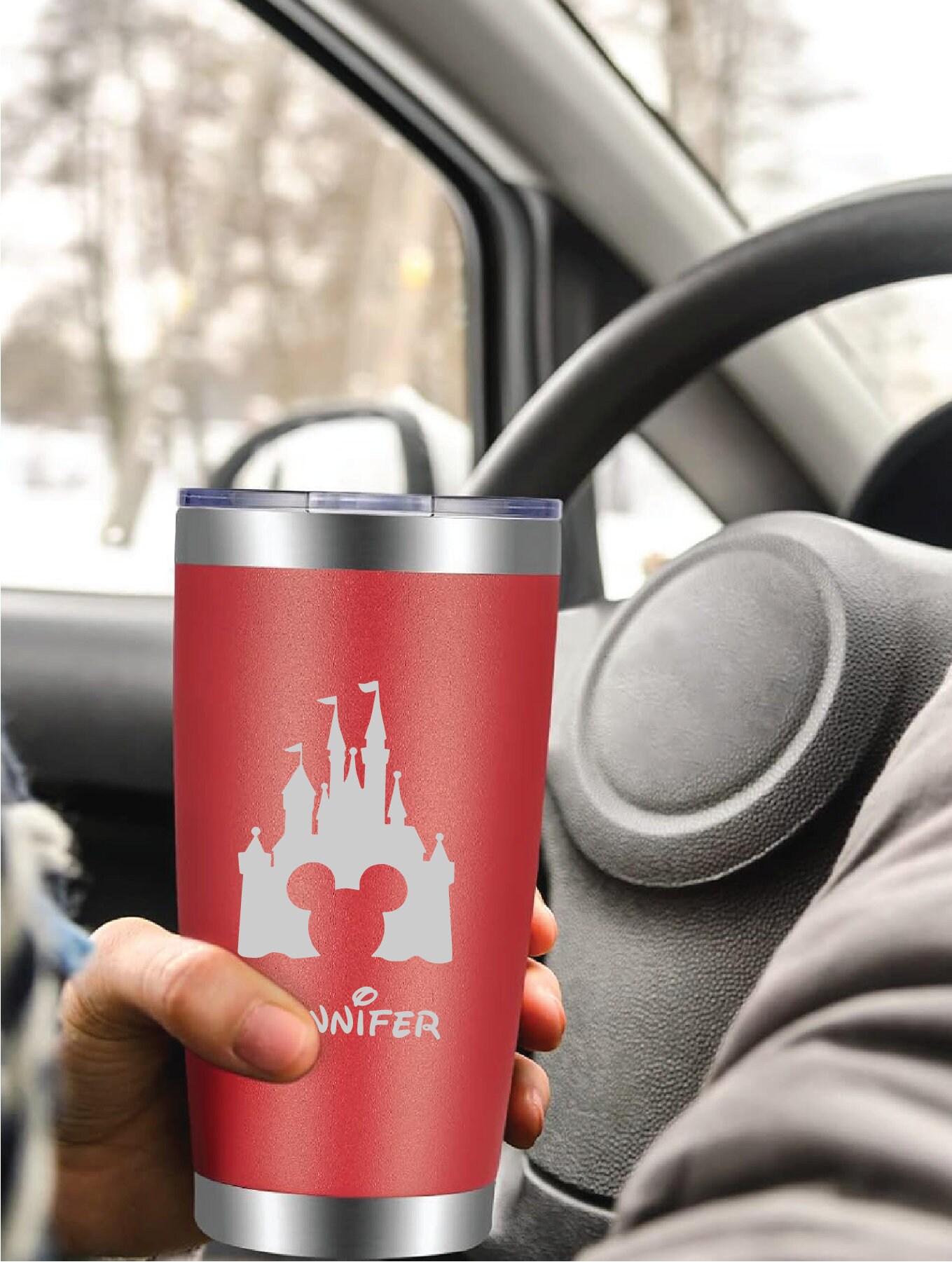 Disney Laser Engraved 20oz Stainless Steel Tumbler Personalized Hot ...