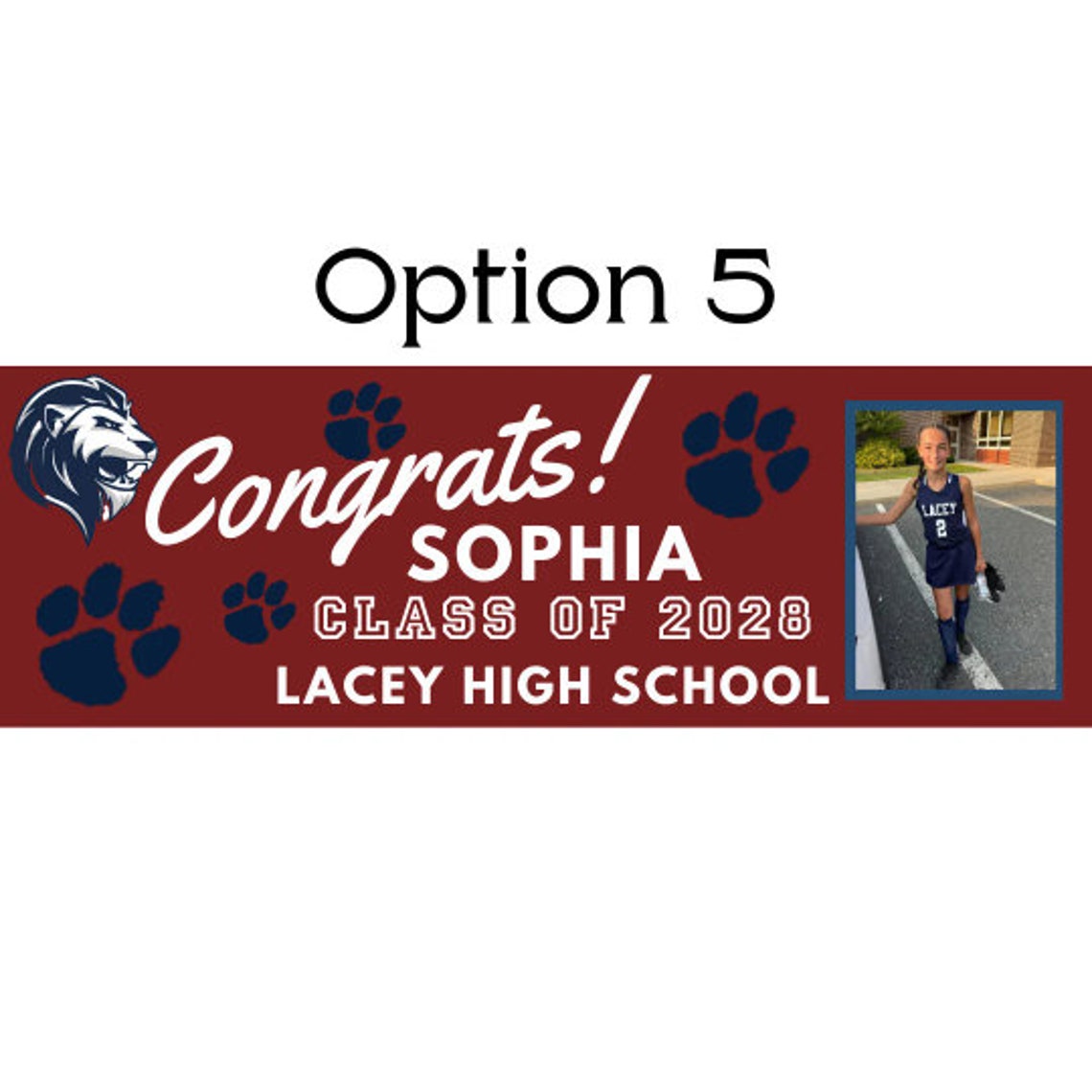 Vinyl Graduation Banner, School Banner, Yard Banner, 2023, Outdoor ...