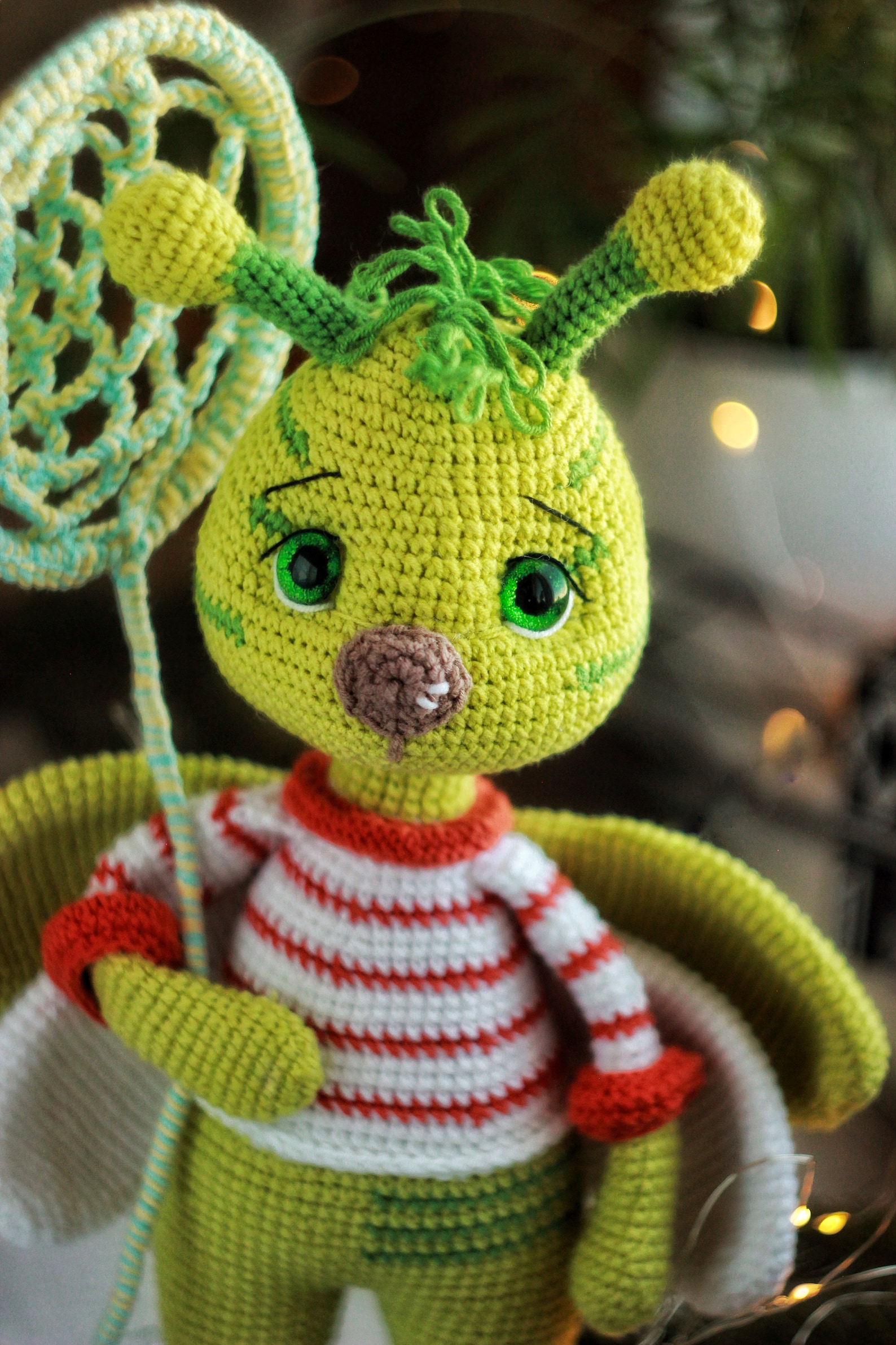 Grasshopper Crochet PATTERN PDF Amigurumi Cute Crochet Insect - Etsy