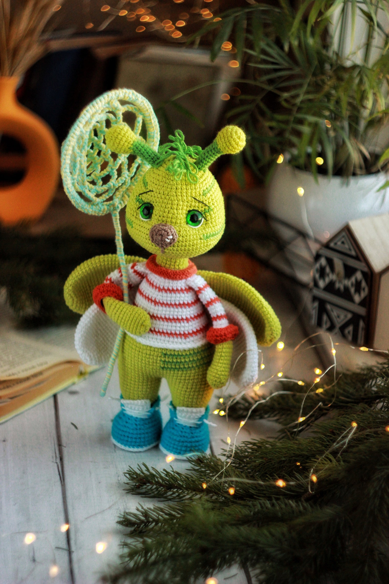 Grasshopper Crochet PATTERN PDF Amigurumi Cute Crochet Insect - Etsy