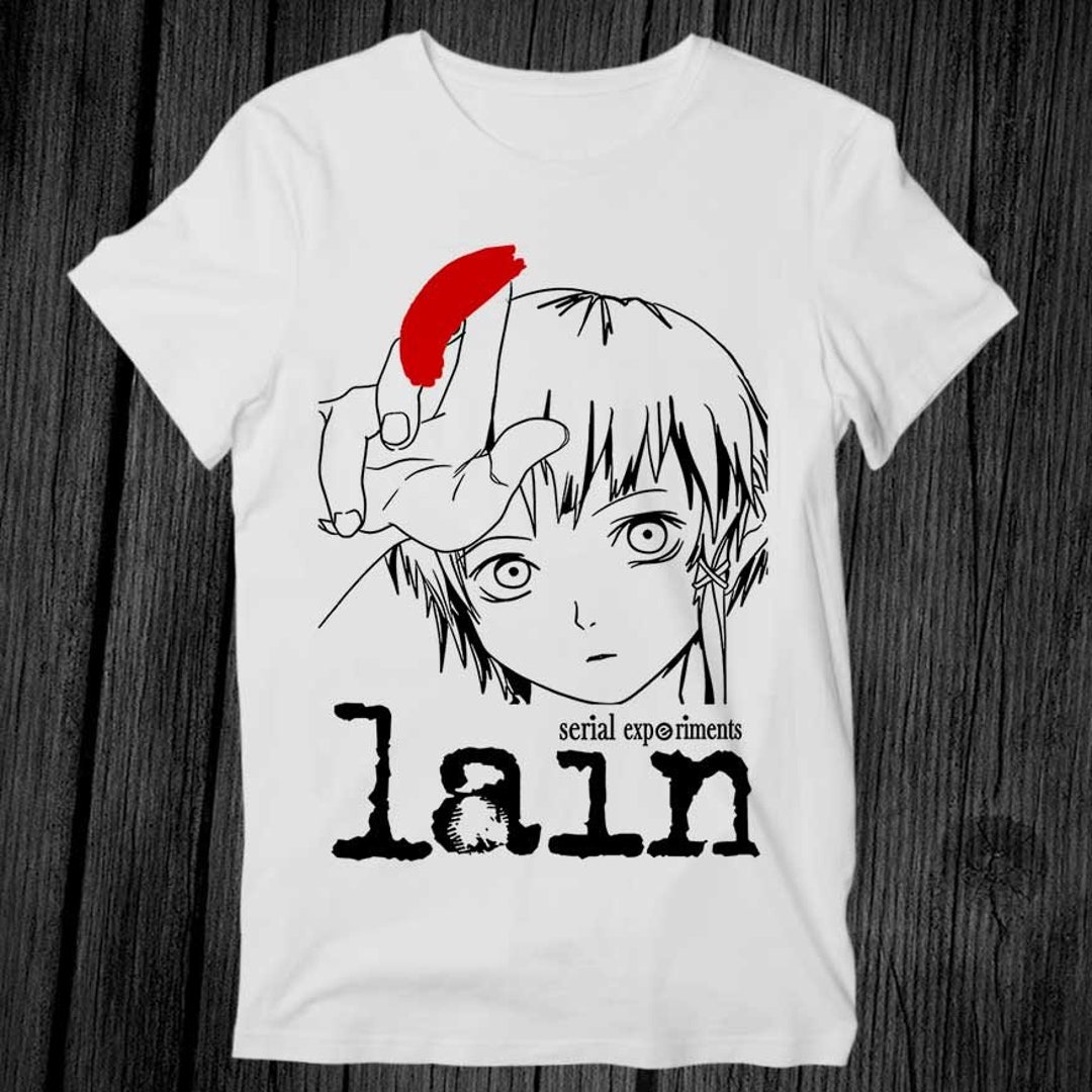 Lain Serial Experiments Manga Anime T Shirt Unisex Adult Mens Womens ...