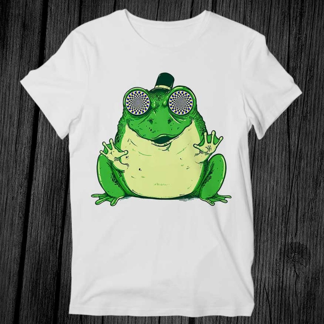 Hipnogenic Star Hypnotize Frog T Shirt Unisex Adult Mens Womens Gift ...