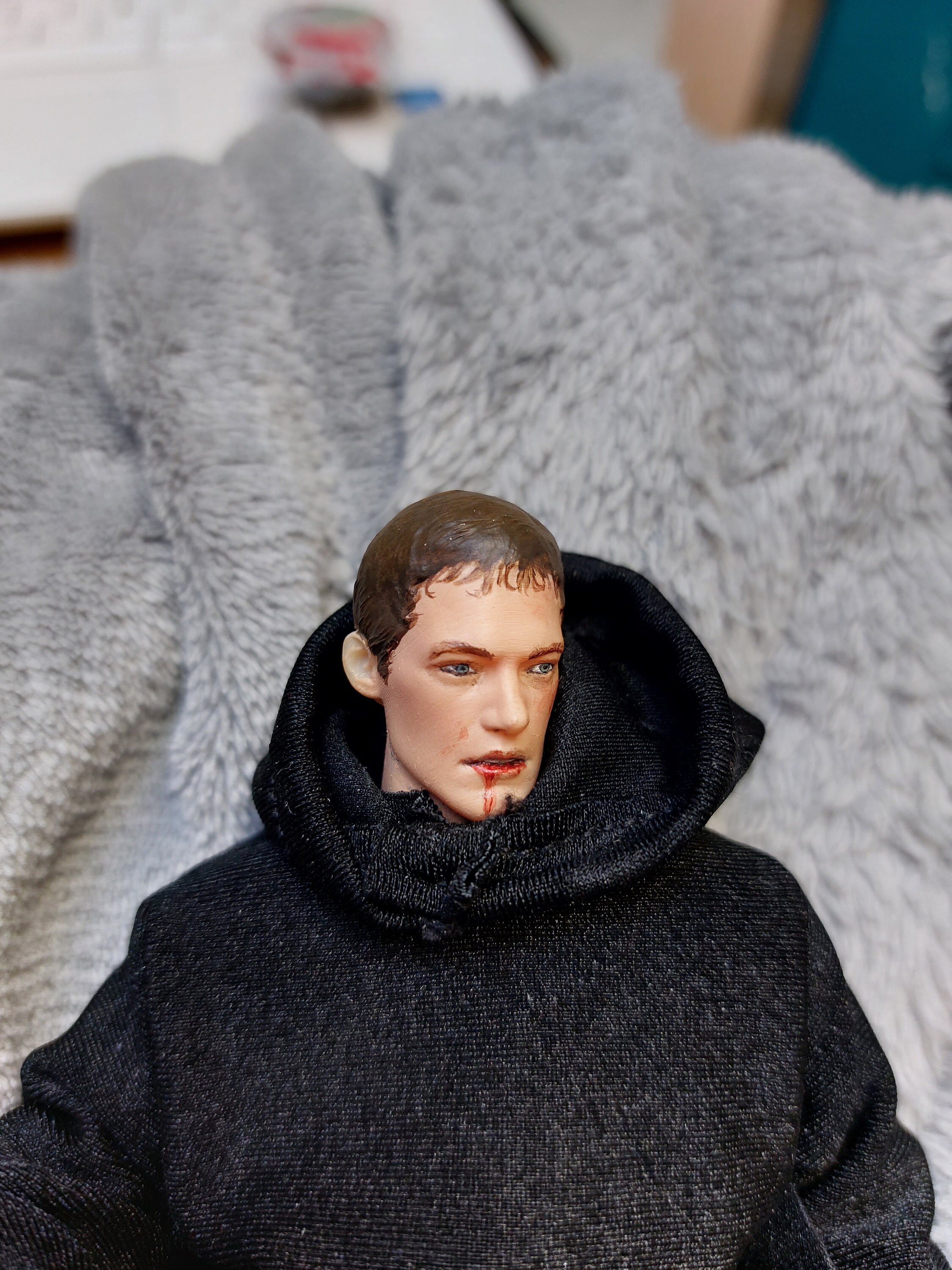 Neca Scale Scream Ghostface Stu Macher Head Sculpt Painted - Etsy