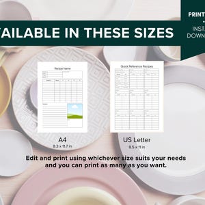 Restaurant Kitchen Templates Bundle, Canva Editable, Cafe BOH, HACCP ...