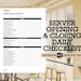Server Daily Checklist; Restaurant; Cafe; New Hire Training, Mis En ...