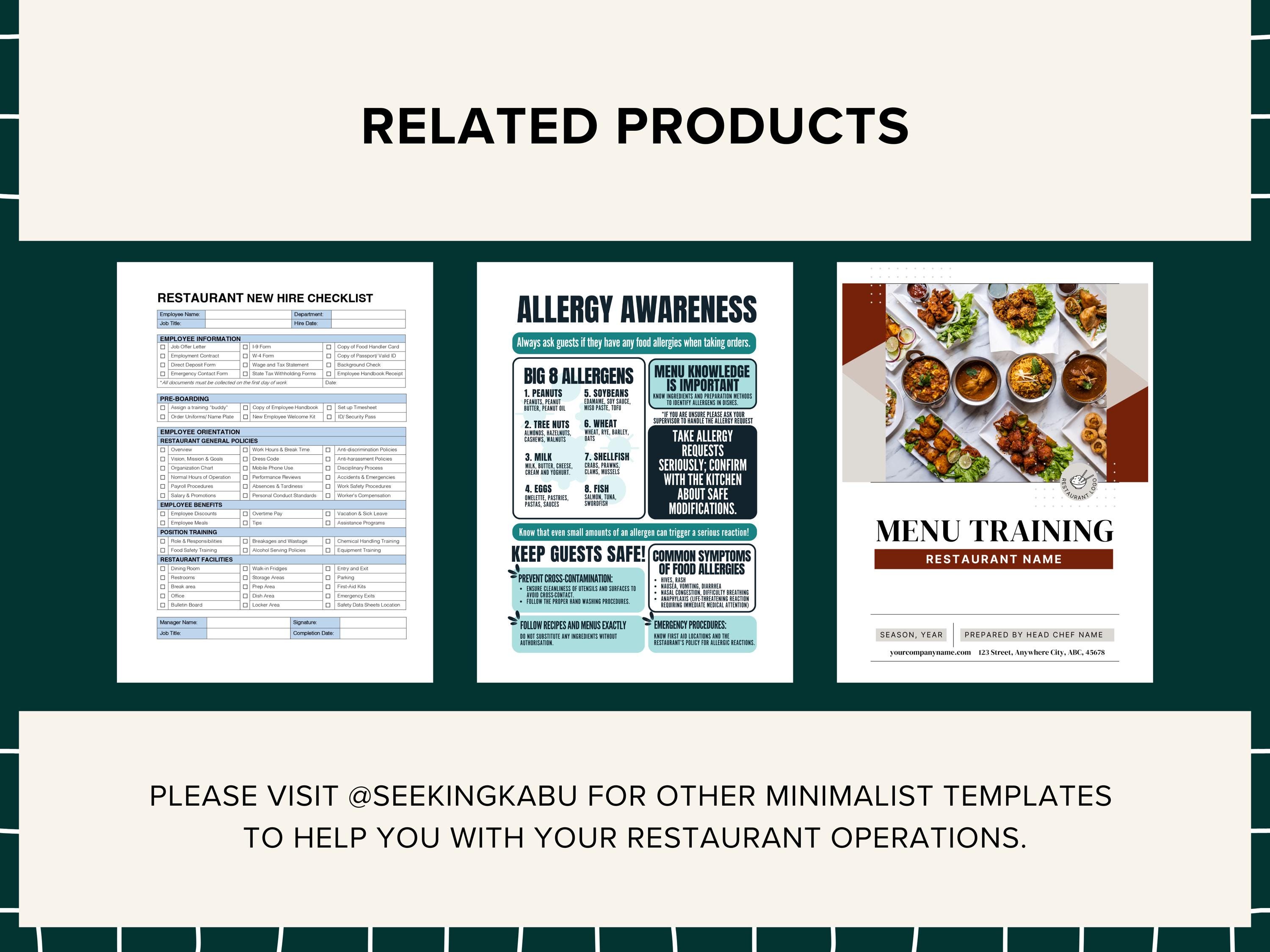 Incident and Accident Report Form Restaurant Records Management and ...