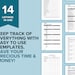 Restaurant FOH Templates Bundle, Daily, Server, Host, Bartender ...