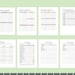 Restaurant Kitchen Templates Bundle, Order and Prep List, Fridge and ...