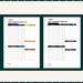 Kitchen Shift Handover Prep List, Notes Fot Chefs, Restaurant and Cafe ...
