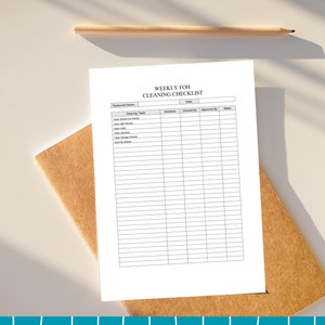 Restaurant FOH Cleaning Checklist | Restaurant Cleaning Checklist ...