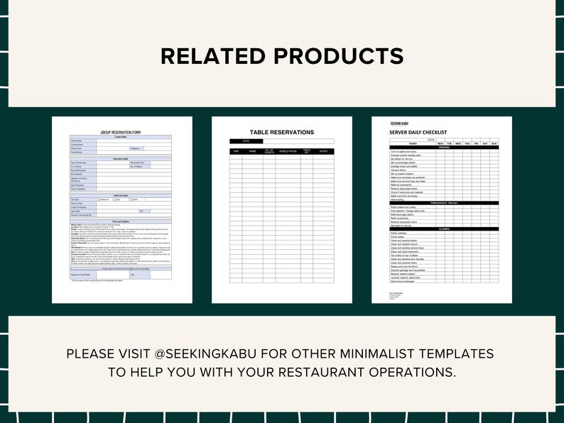Restaurant Receptionist Daily Checklist, Maître D Duties, Restaurant ...