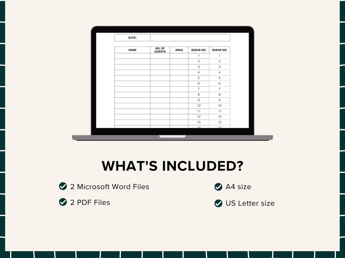 Editable Restroom Cleaning Checklist, Printable Toilet Sign off Form ...