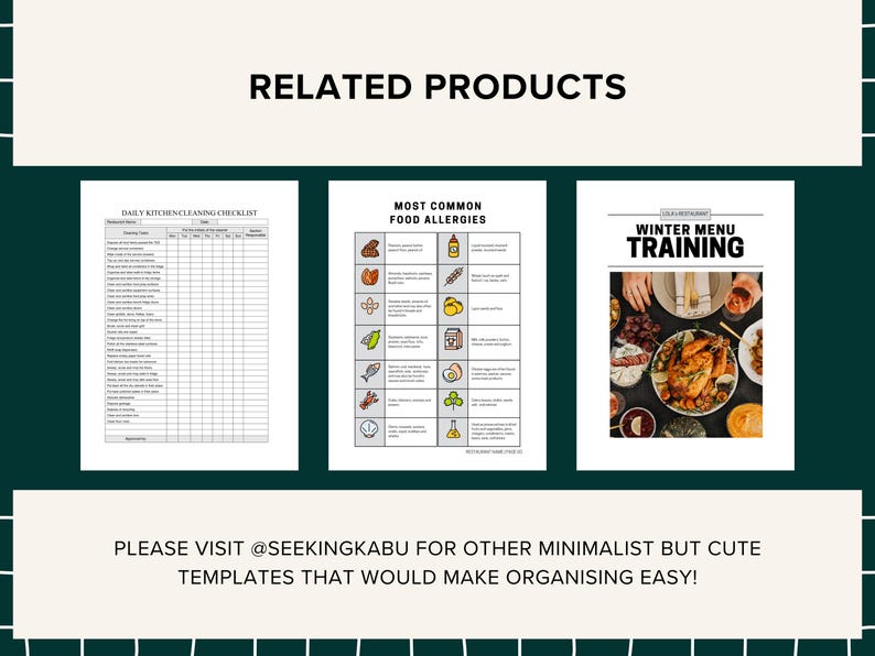 Restaurant Food Waste Tracker, Printable Food Disposal Sheet, Food ...