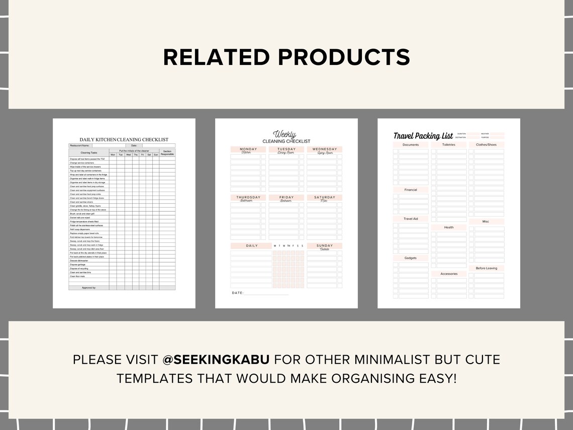 FOH Restaurant Daily Checklist, for Server, Manager and Bartender, for ...