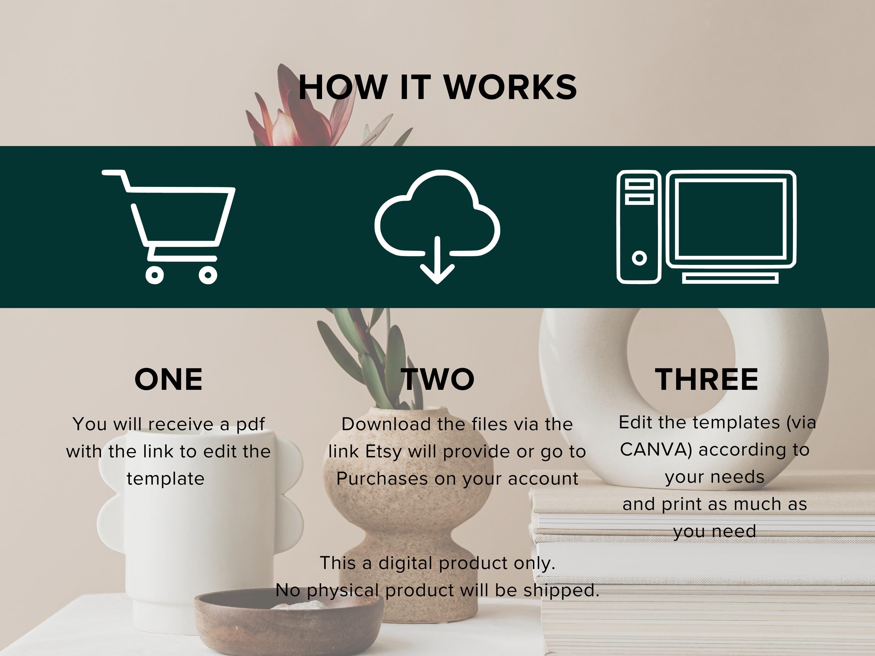 Editable Customer Care Cards Bundle, Referral Card, Event Payment ...