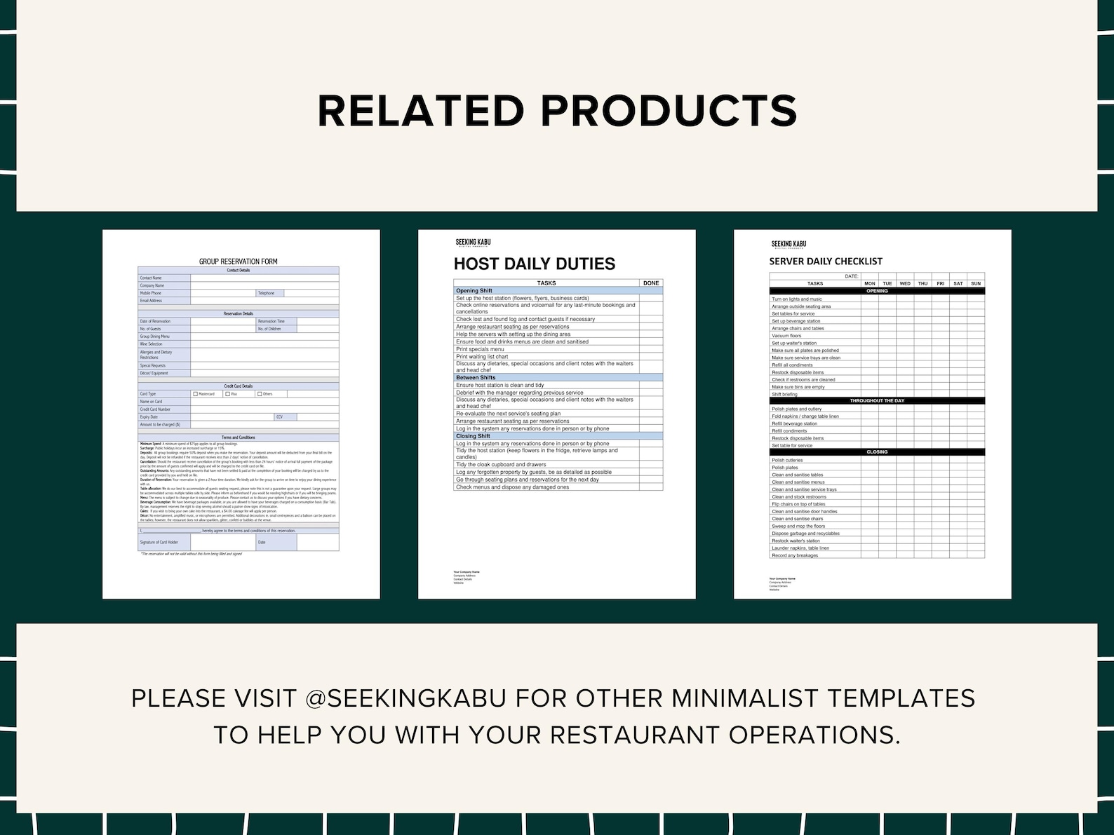 Restaurant Table Reservation Template | Editable Table Booking Form ...