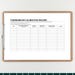 Thermometer Calibration Log Template, Editable HACCP Calibration Form ...