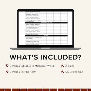 Restaurant Manager Daily Checklist, Cafe, Bar, Casual, Fine Dining ...