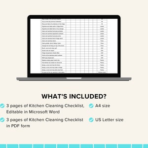 Restaurant Kitchen Cleaning Checklist | Professional Kitchen Cleaning ...