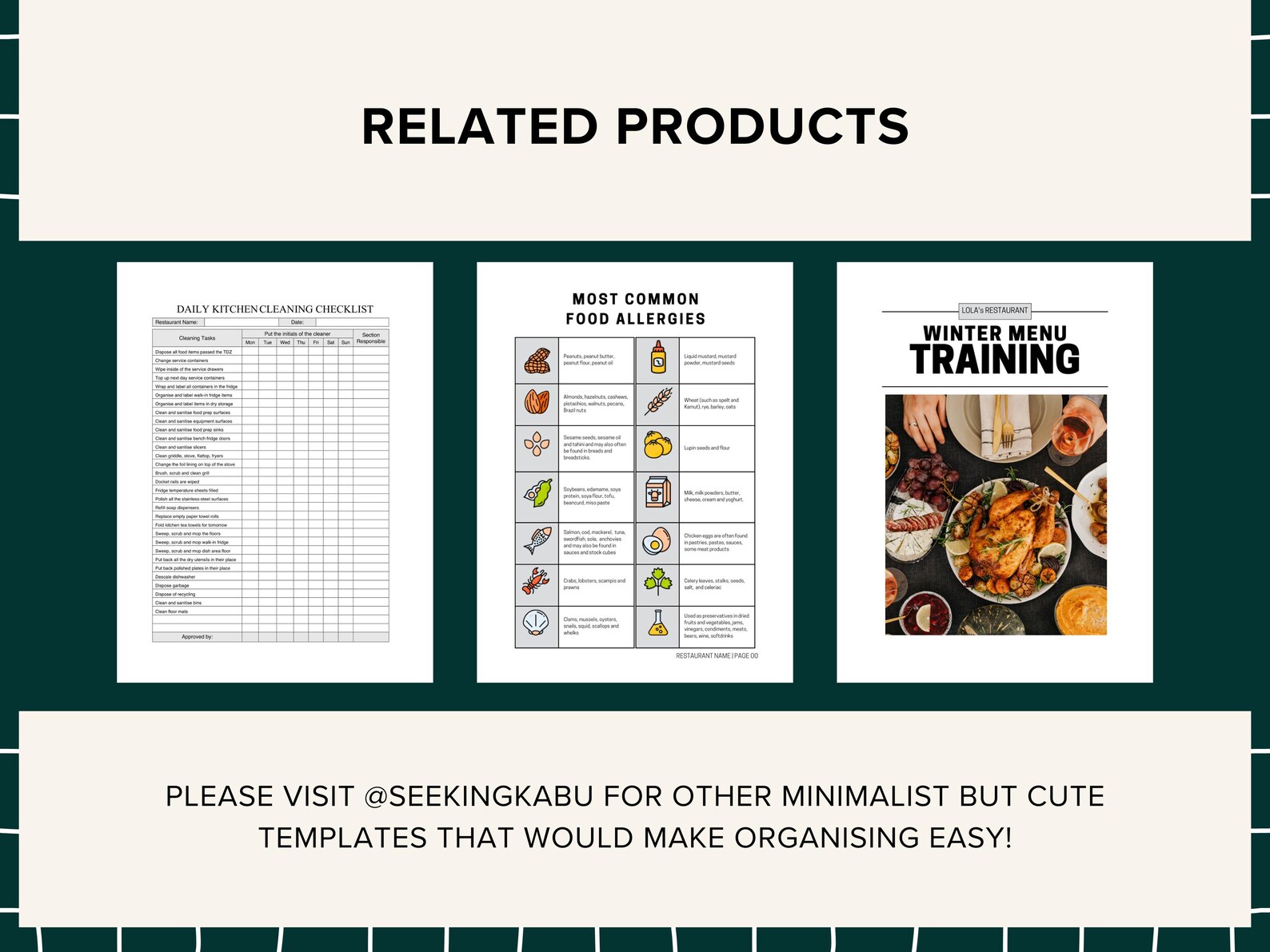 Cold Food Temperature Log, Cold Food Holding Temperature Sheet, Food ...