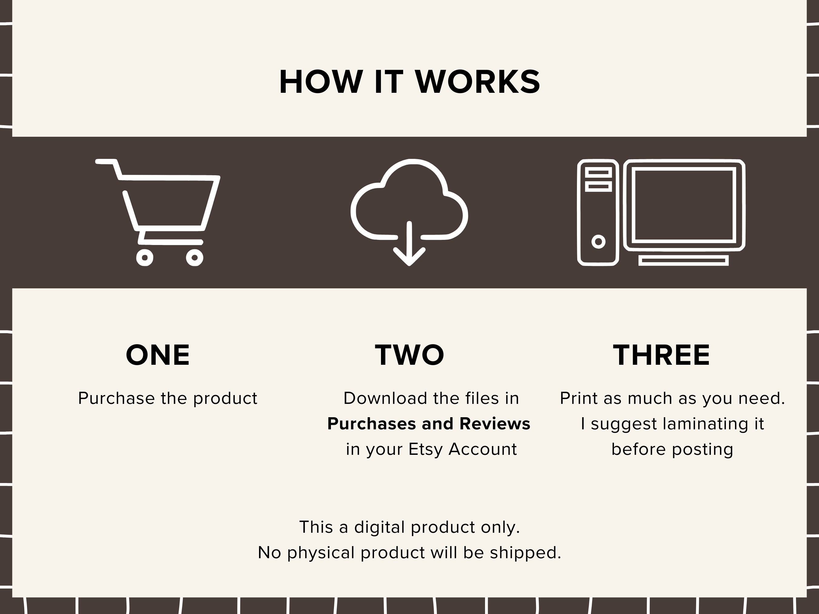 Printable Notice, Mop Cleaning Sink Only, Instant Download, Public ...