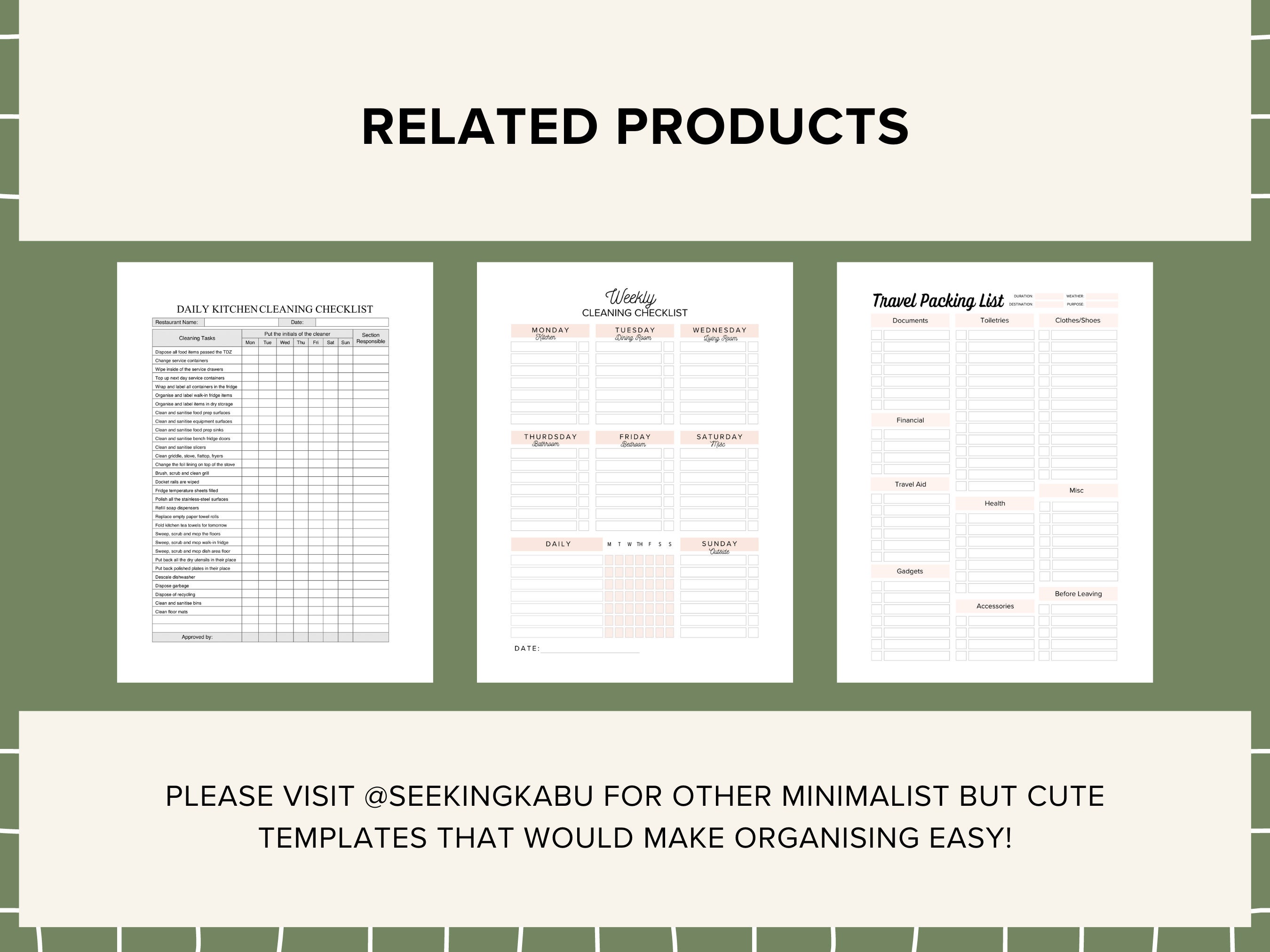 Restroom Cleaning Checklist | Restroom Sign off Form | Editable and ...