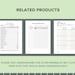 Restaurant Kitchen Templates Bundle, Order and Prep List, Fridge and ...