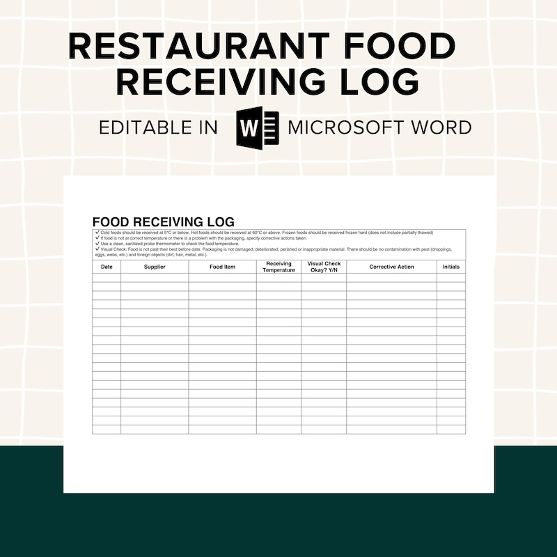 Receiving Foods - Etsy