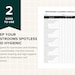Editable Restroom Cleaning Checklist, Printable Toilet Sign off Form ...