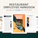 Restaurant FOH Templates Bundle, Daily, Server, Host, Bartender ...