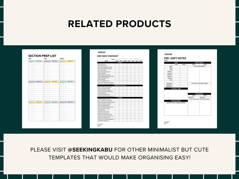 Menu Training Manual Template, Restaurant Staff Training Guide, Editable Menu Item Knowledge ...