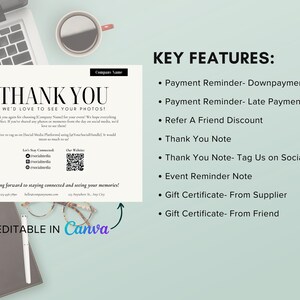 Editable Customer Care Cards Bundle, Referral Card, Event Payment ...