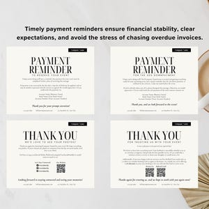 Editable Customer Care Cards Bundle, Referral Card, Event Payment ...