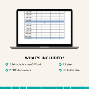 Kitchen Fridge Temperature Log; Restaurant, Cafe, Events, Hospitality ...