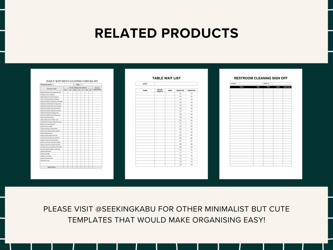 Hot Holding Temperature Log, Editable Hot Food Holding Temperature ...