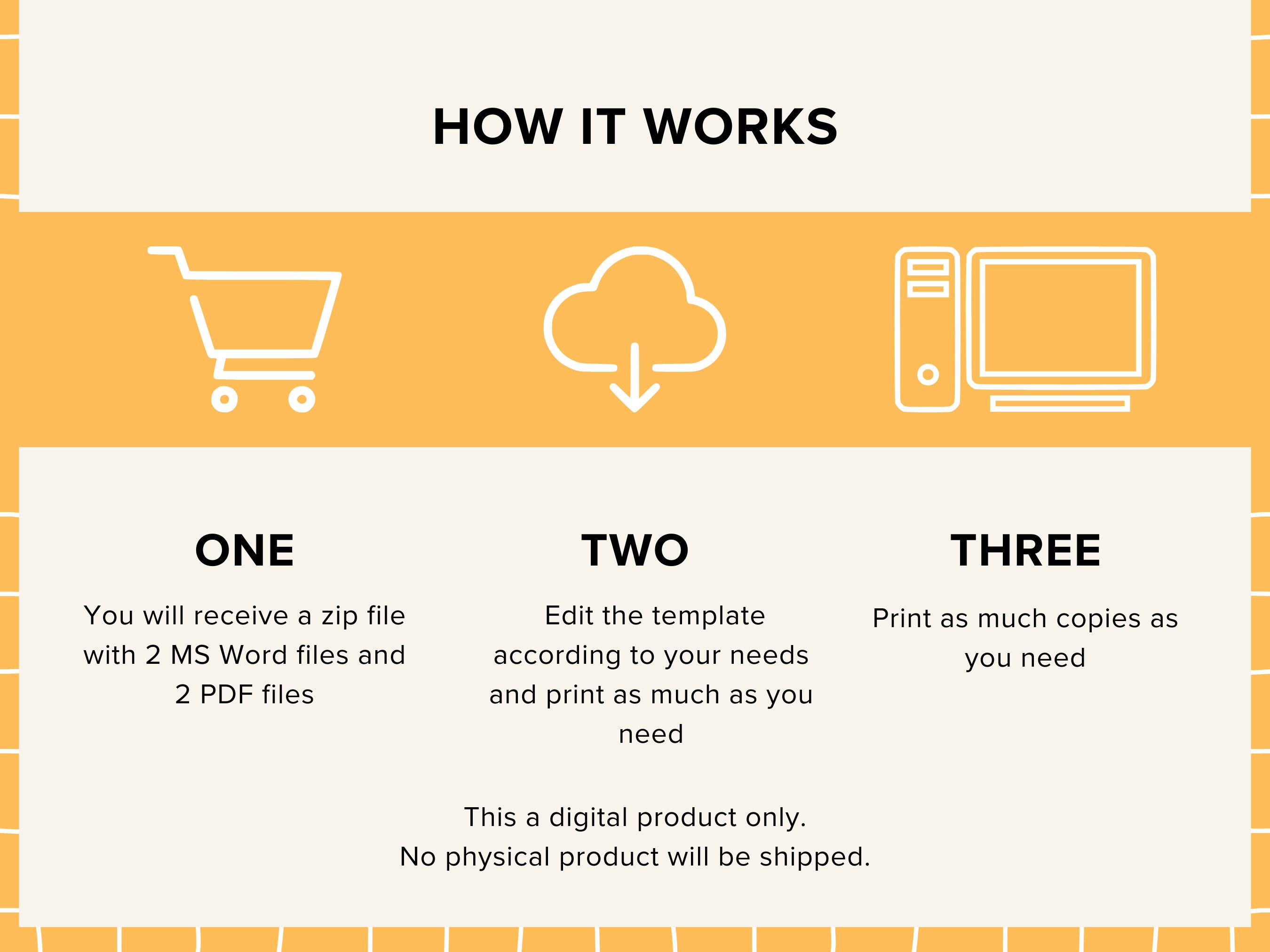 Kitchen Daily Order List, Order Guide. Restaurant and Cafe, Checklist ...