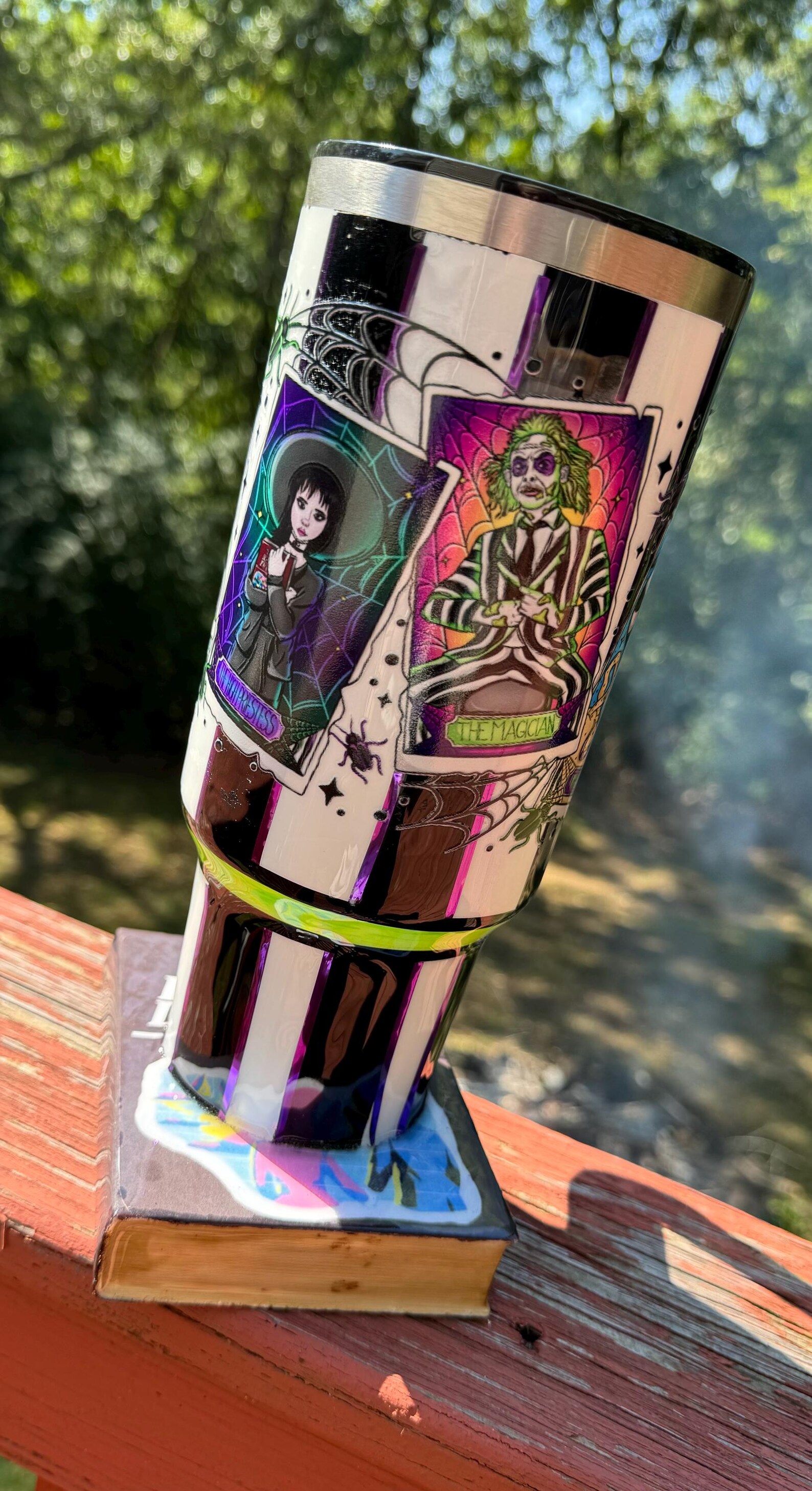 3D Beetlejuice Tumbler - Etsy