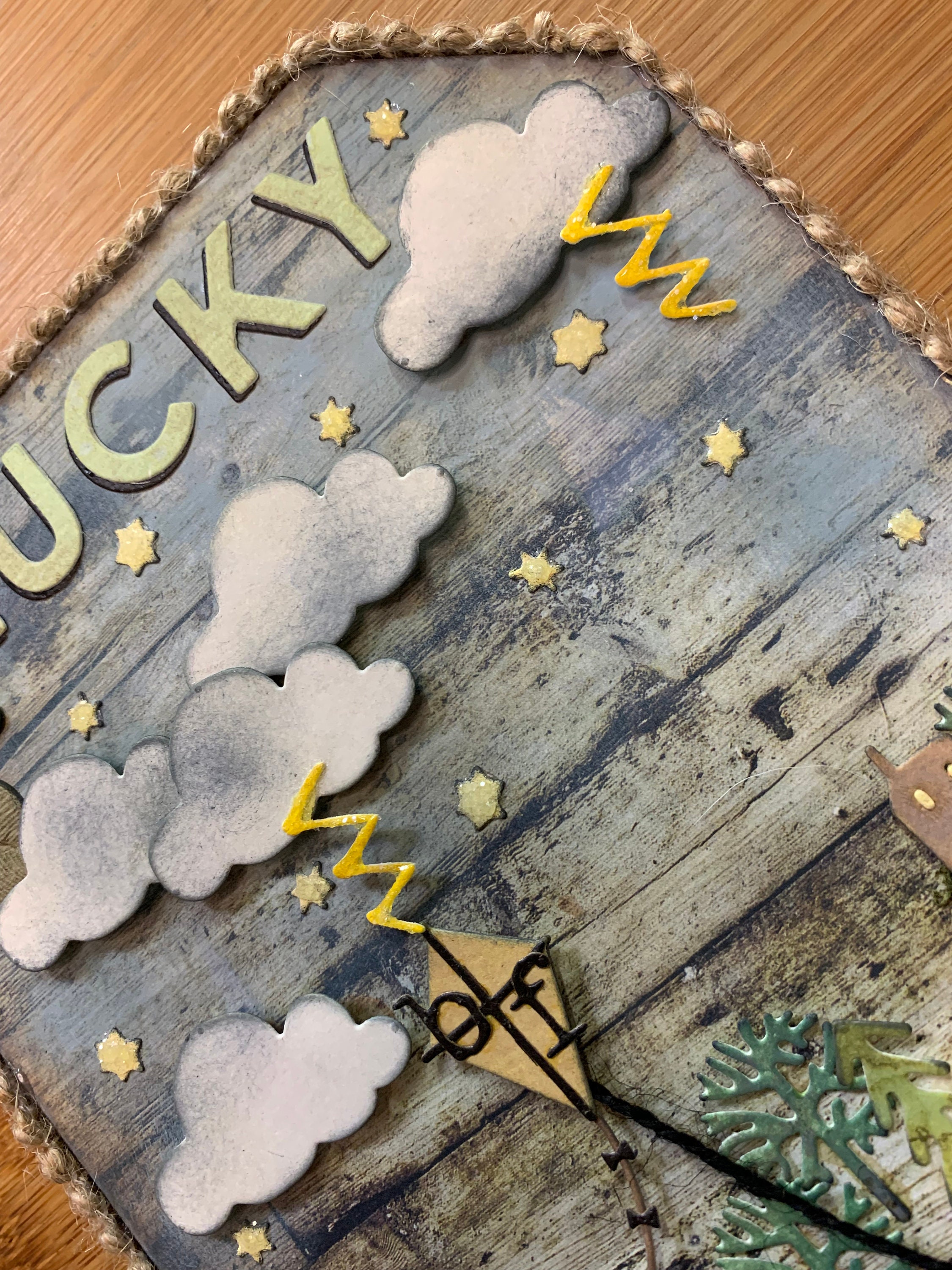 Handmade Benjamin Franklin Kite Scene Wall Hanging - Etsy